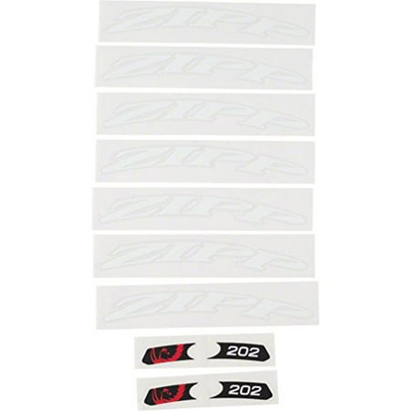 Zipp 202 Decal Set Matte No Border Logo (Complete for One Wheel) - 700C ...