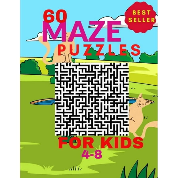 Logic Puzzle Book For Kids Ages 4-12: A fun educational book for ...