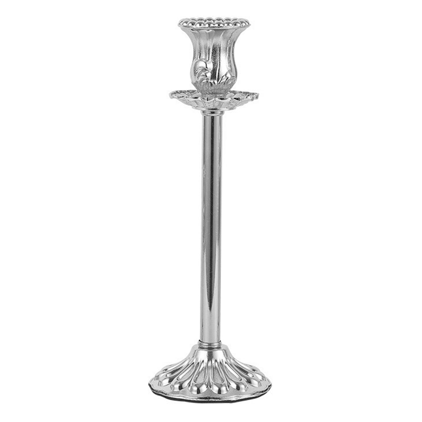 Iron Candle Holders, Simple Candle Holders for Pillar and Taper Candle ...