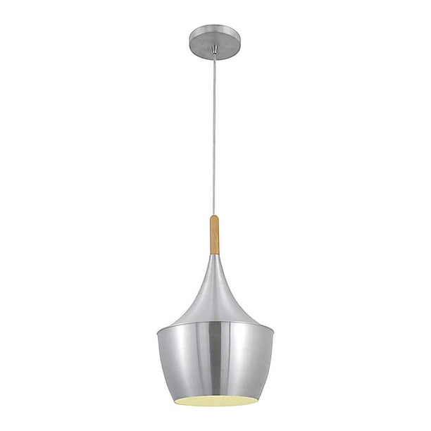 Lámpara Colgante En Satín madera 60w Tecnolite HOME Tempo | Bodega Aurrera en línea