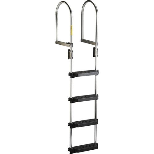 Garelick EEz-In 4-Step Dock/Raft Ladder, Flip-Up Model - Walmart.com