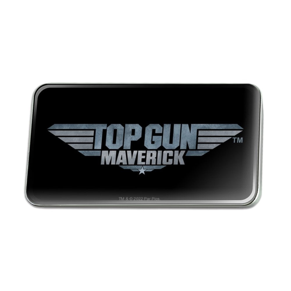 Top Gun: Maverick Logo Metal Rectangle Lapel Hat Pin Tie Tack Pinback ...