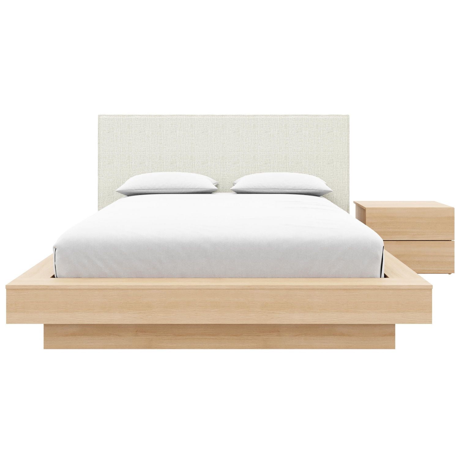 Click here for Nexera Julian 3 Piece Queen Size Bedroom Set With... prices