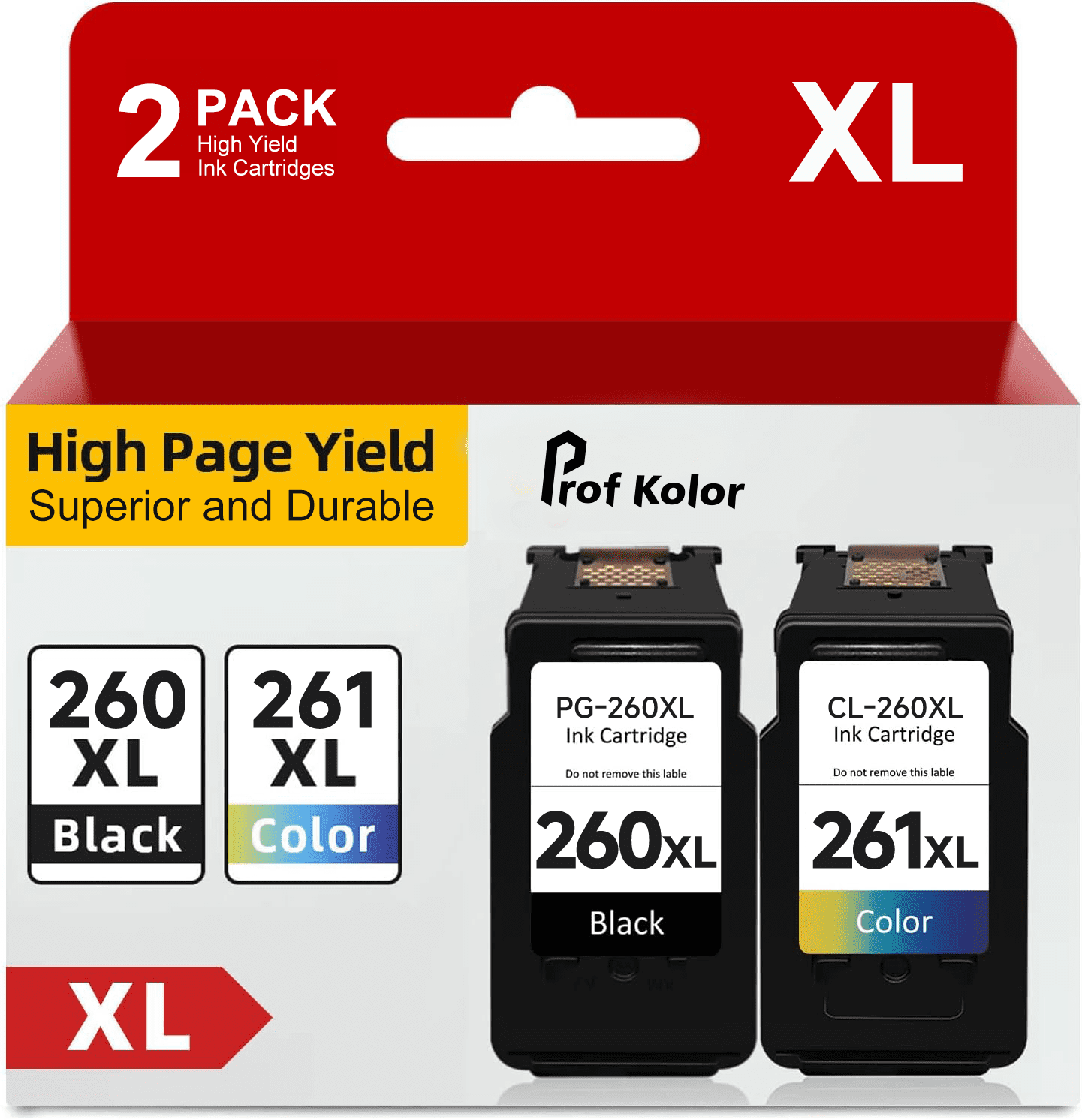 260XL 261XL Ink Cartridge for Canon Ink 260 261 | PG-260XL CL261XL for ...