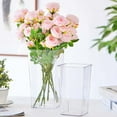 Clear Acrylic Flower Display Vase for Floral Arrangements and Bouquets ...