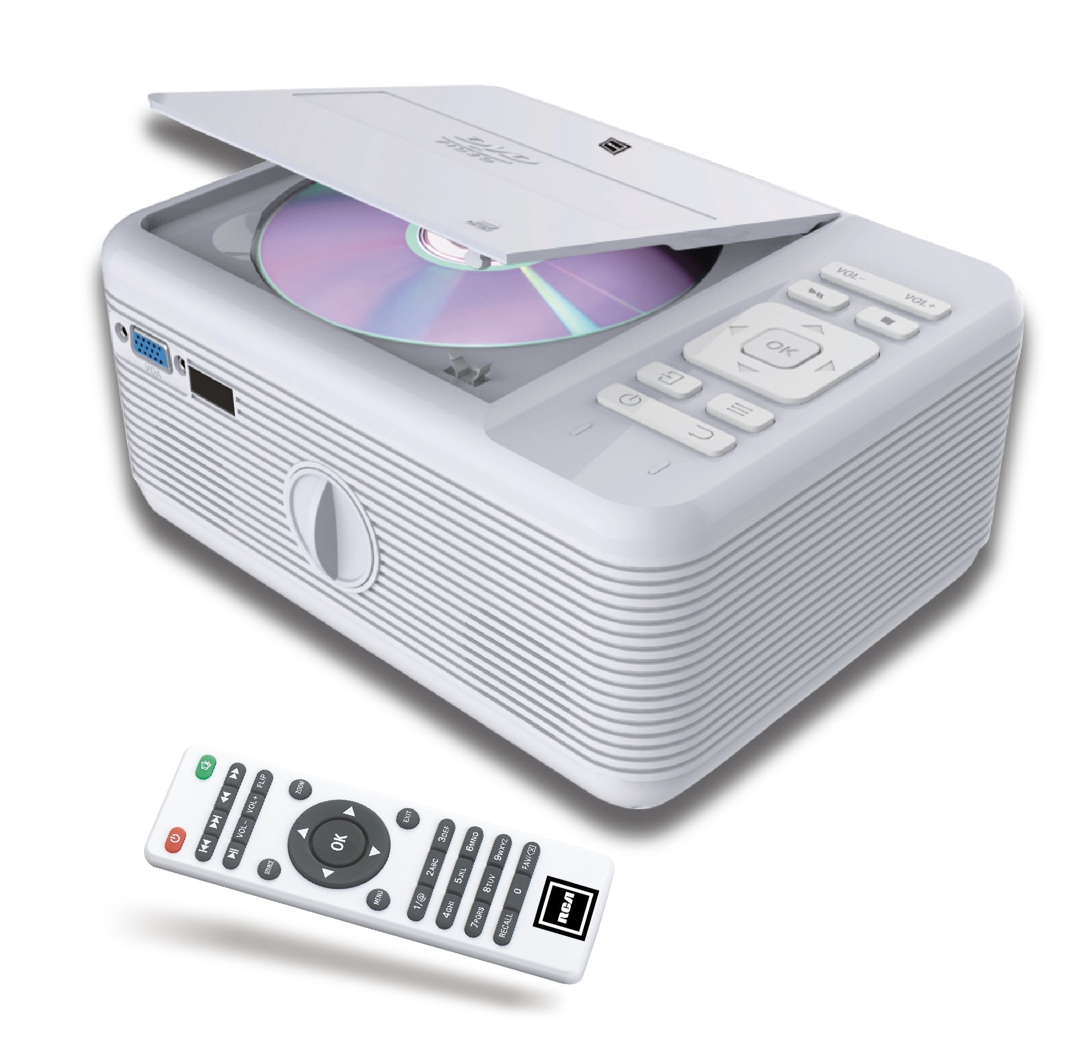 Open Box RCA LCD Home Theater Projector with DVD Player and Bluetooth ...
