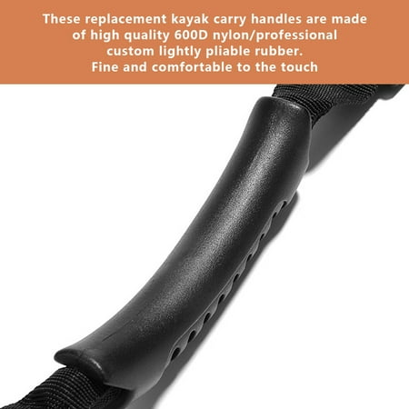 4 Pieces Kayak Carrying Handle Side Mount Pull Fishing Boat Kayaking ...