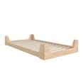 Max & Finn Maverick Kids Montessori Flip Bed, Twin, Natural - Walmart.com