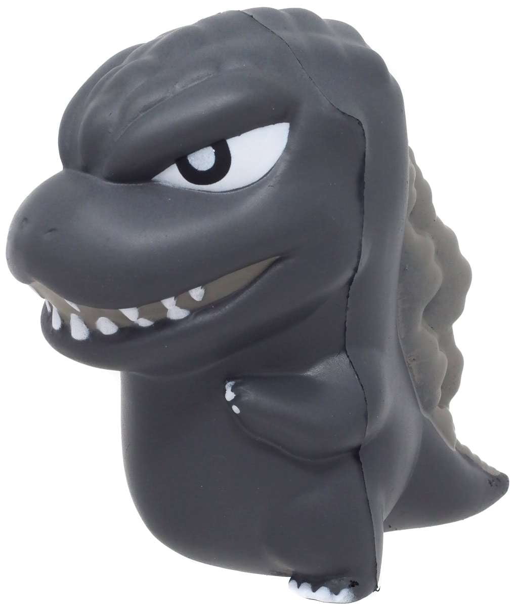 Stress Ball Godzilla Squeeze Toy (Black & White) - Walmart.com