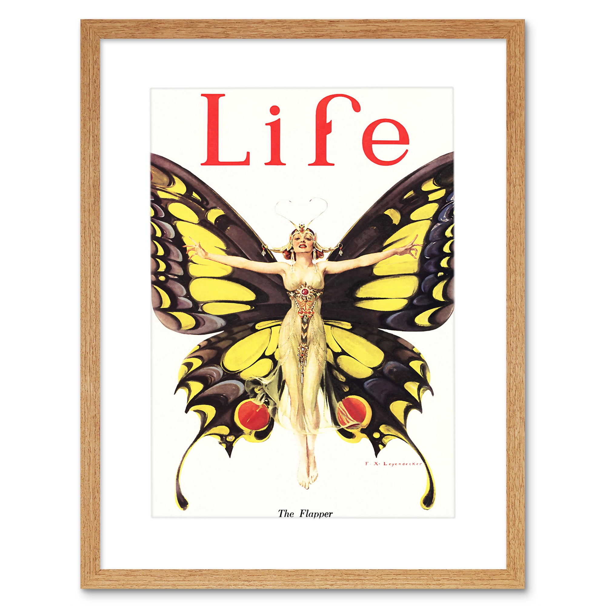 Magazine 1922 The Flapper Woman Butterfly Dancer Bright Vintage Cover ...