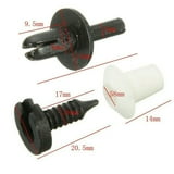 RAINB 26 Pcs Door Card Trim Clips Panel Clips Fastener For Land Rover ...