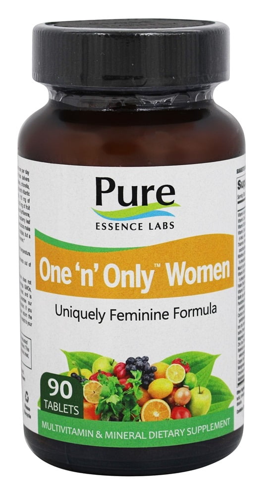 Pure Essence Labs - One 'n' Only Women - 90 Tablets - Walmart.com