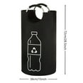 Collapsible Laundry Storage Bag for Clothes Foldable Dirty Clothes ...
