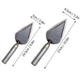 Agiufgs Heart Shaped Manganese Steel Shovel, Sharp Edge for Effortless ...