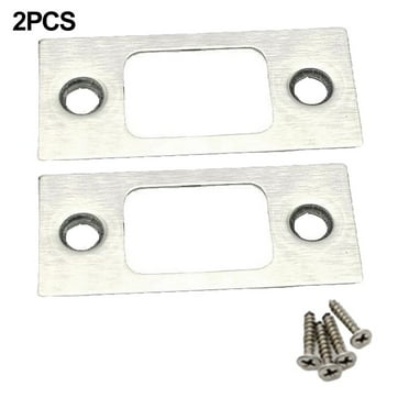 Adjustable Door Strike, 2 Piece, Chrome Plated - Walmart.com