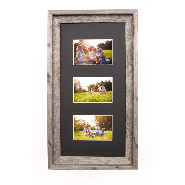 BarnwoodUSA Rustic Farmhouse Signature Weathered Gray Collage Reclaimed ...