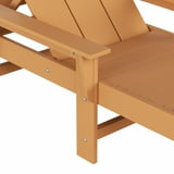 WestinTrends Shoreside Poly Reclining Chaise Lounge for Outdoor, Patio ...