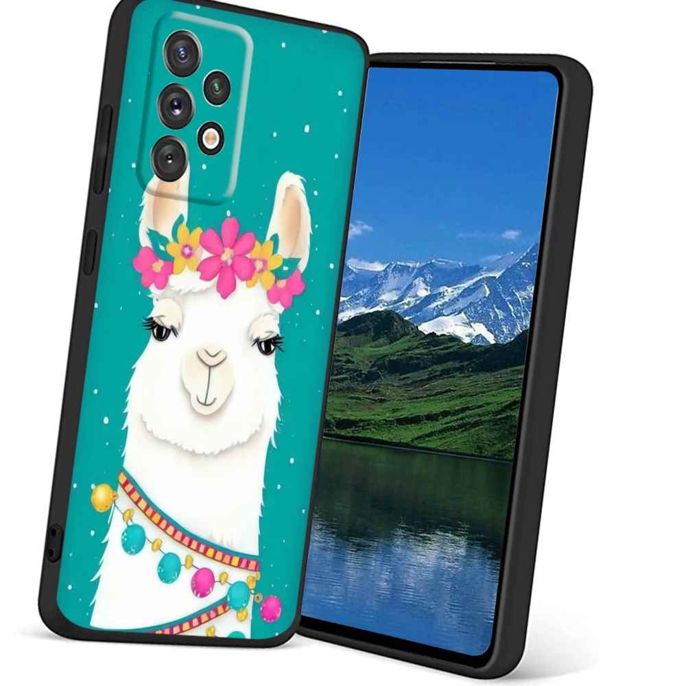 Compatible with Samsung Galaxy A52 5G Phone Case, lama-alpaca48 Case ...