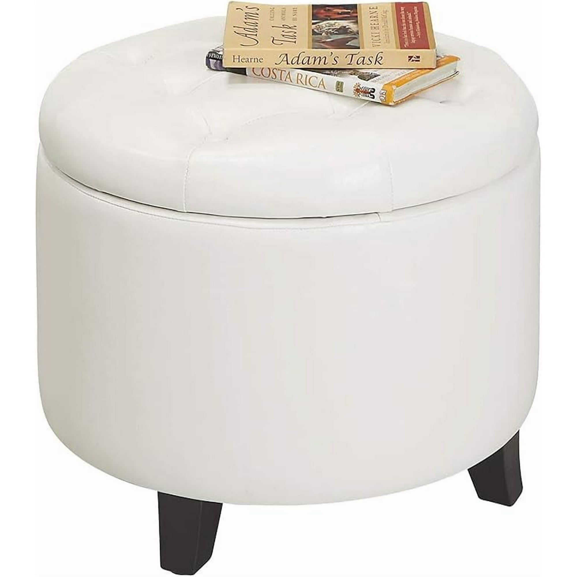 Click here for Generic Comfort Round Storage Ottoman 19.75 - Vers... prices