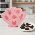 2pcs Cute Marine Life Ice Cube Tray - 6 Cavity Fun and Decorative Sea ...
