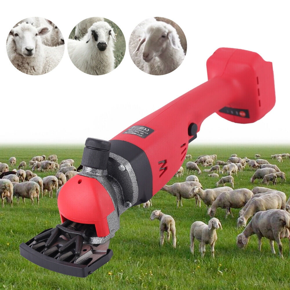 Sheep Shears - 18V Charging Wireless Electric Shearing Shears Clippers ...