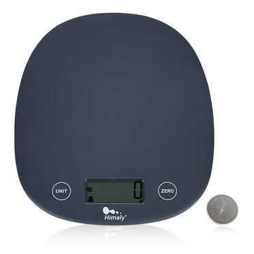 Himaly Digital Kitchen Scale with Measuring Bowl, LCD Display Food ...