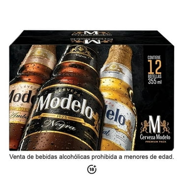 Cerveza Negra Modelo Cero 6 pack 355 ml c/u | Walmart en línea