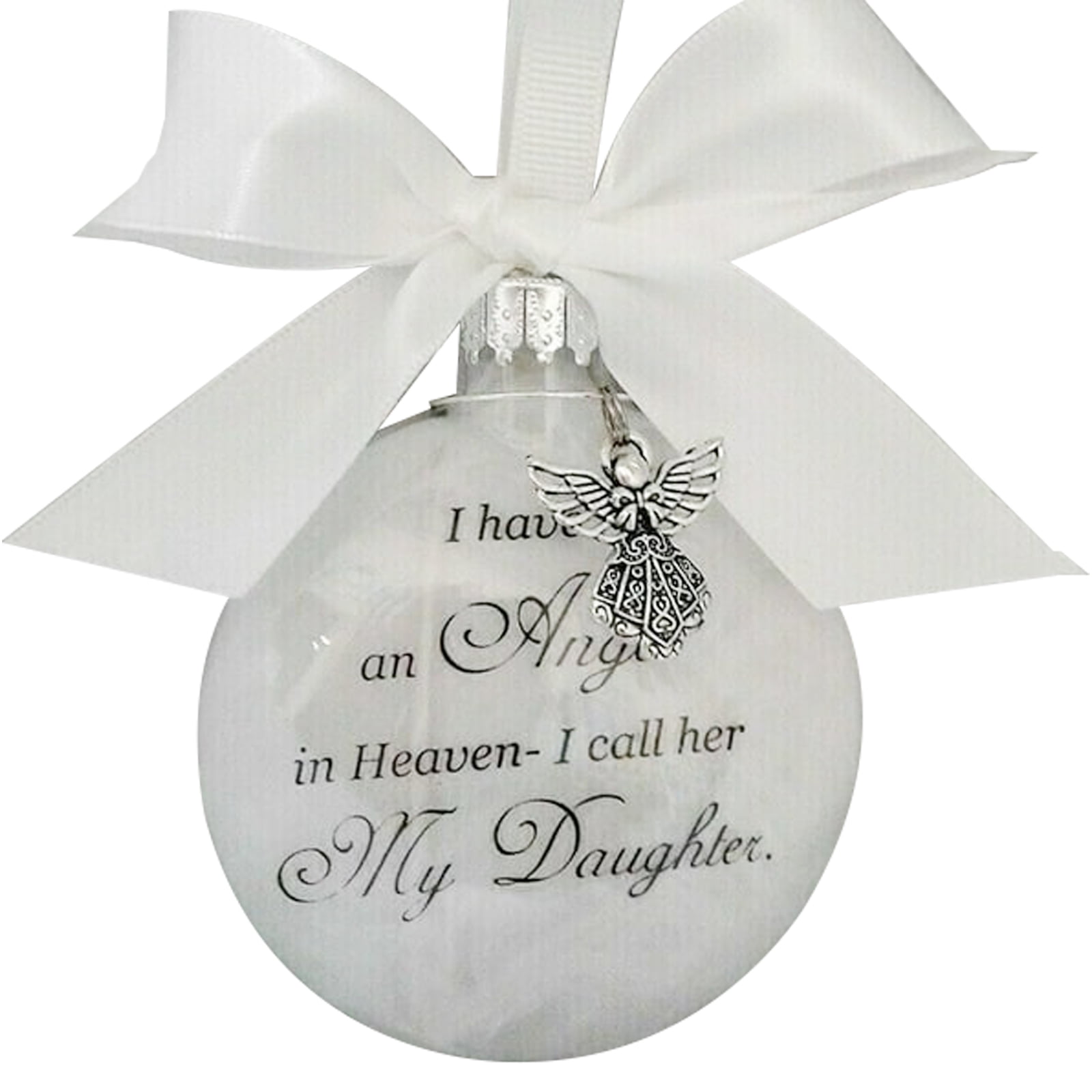 Angel in Heaven Memorial Ornament Christmas Tree Pendants - Walmart.com
