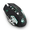YHGFVOKJ Silent Wireless Mouse for Laptop Rechargeable Gaming Mouse ...