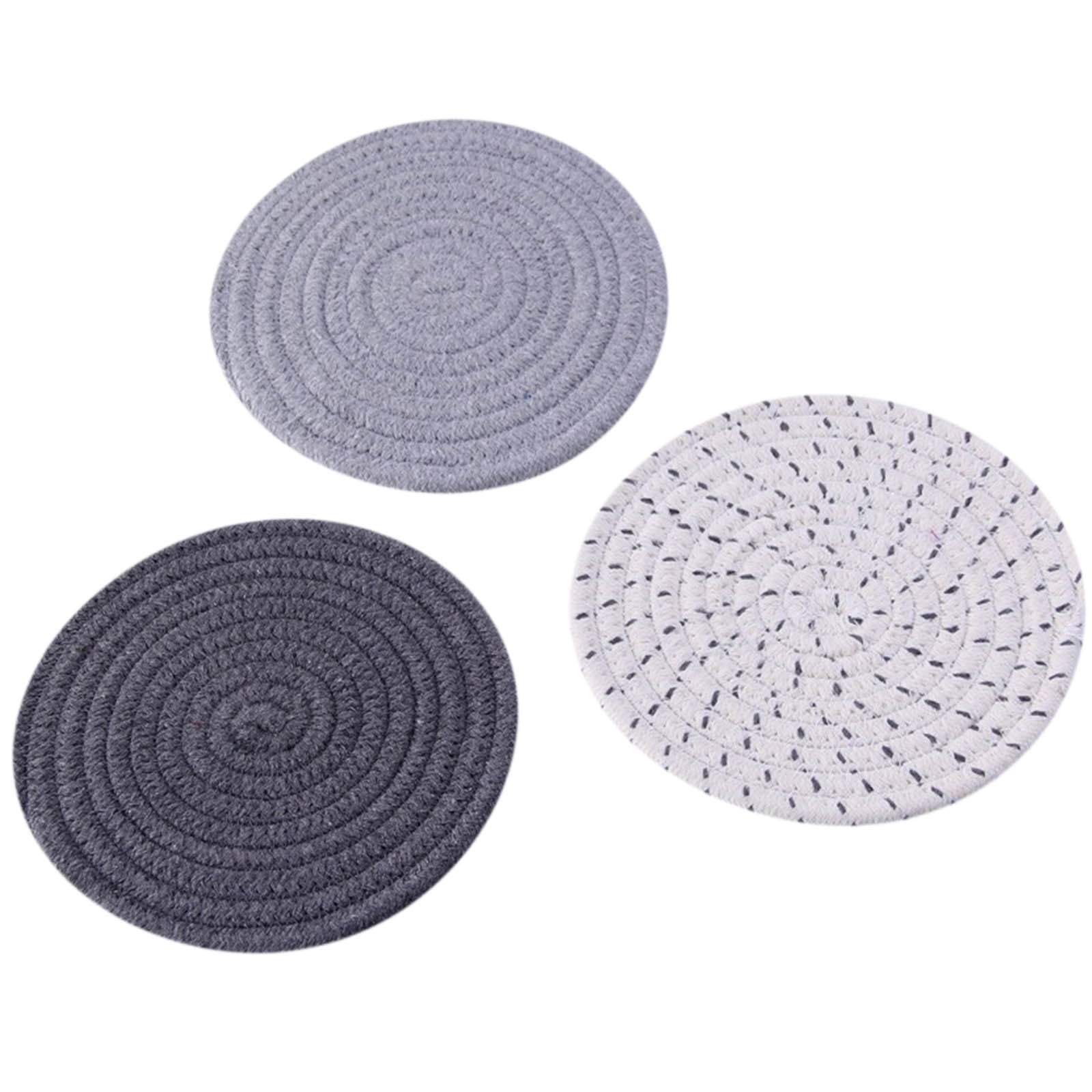 Click here for Unbranded Potholders Set Trivets Set Cotton Thread... prices