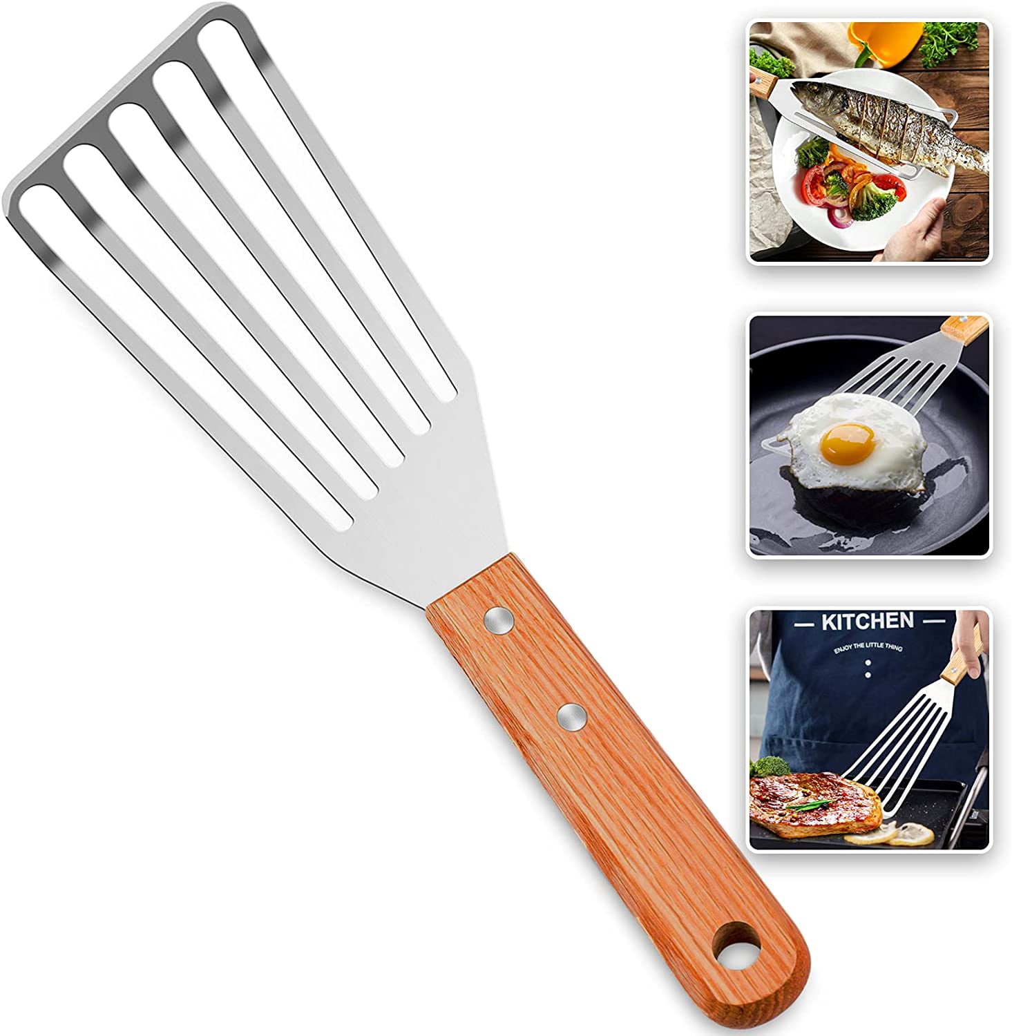Home & Living Short Handled Cherry Spatula Cookware Kitchen & Dining ...