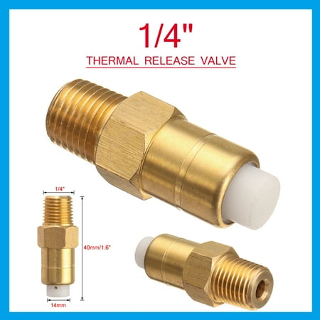 1/4'' Brass Thermal Release Safety Relief Valve for Pressure Washer ...