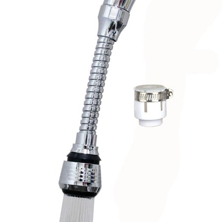 Transemion Bubbler Faucets Rotatable 360° Water Nozzle Filter Adapter ...