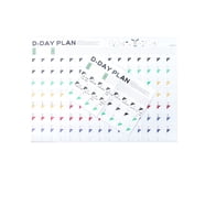 100 Day Tear-Off Countdown Calendar (Paperback)(Large Print) - Walmart.com
