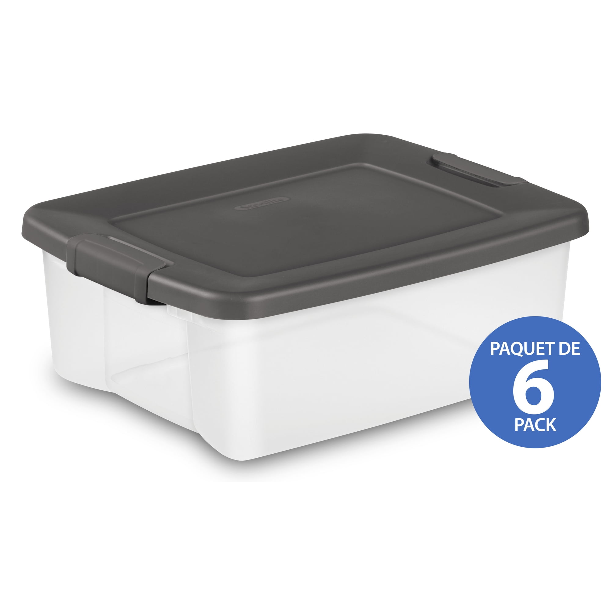 Click here for Sterilite 24 Liter Latch Box  6 Pk 24 L prices
