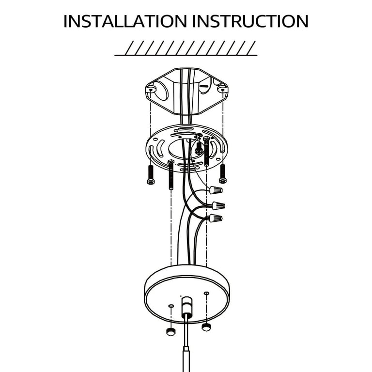 Ceiling Light Installation Instructions | Shelly Lighting