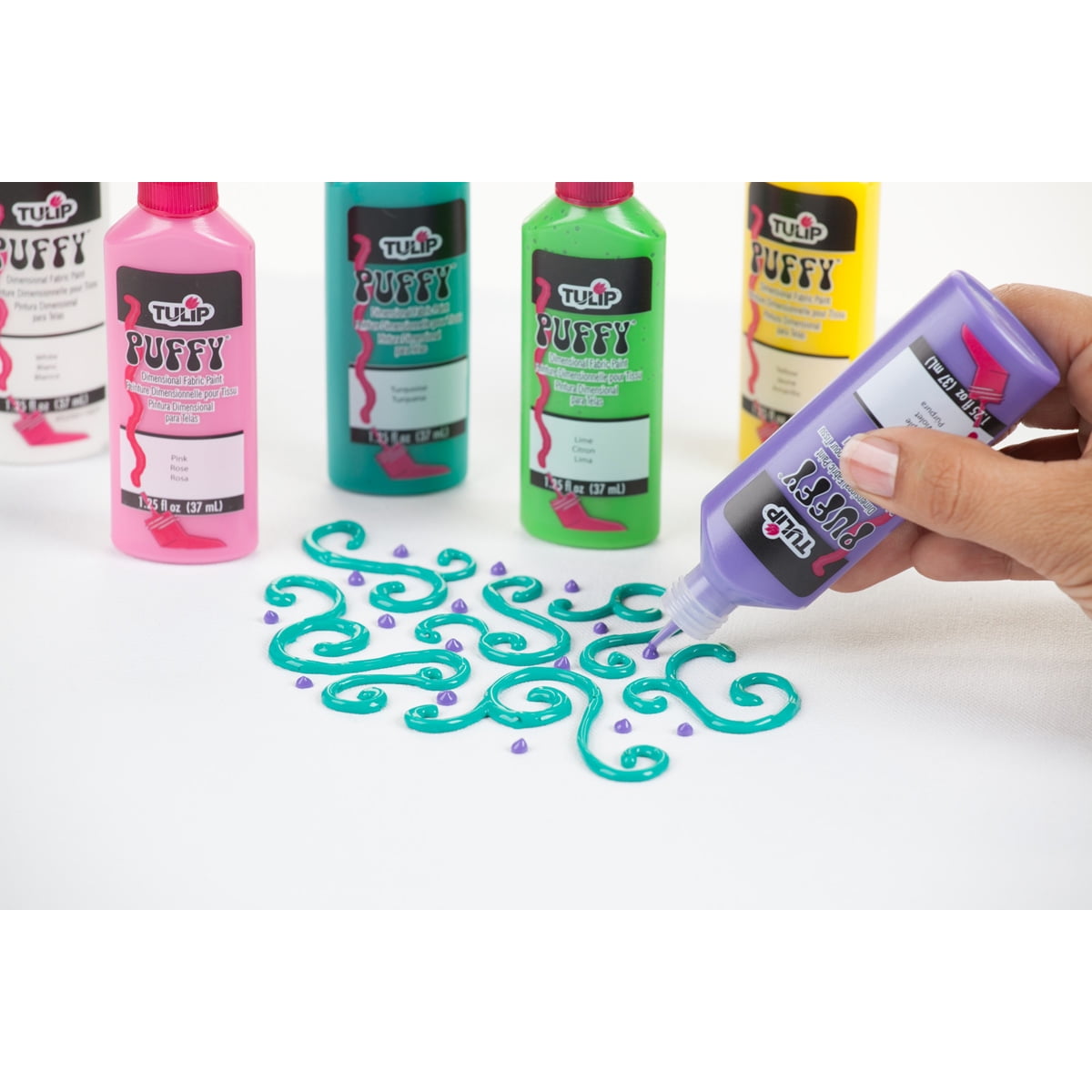 Tulip Dimensional Fabric Paints 1.25oz 6/Pkg-Puffy | Walmart Canada