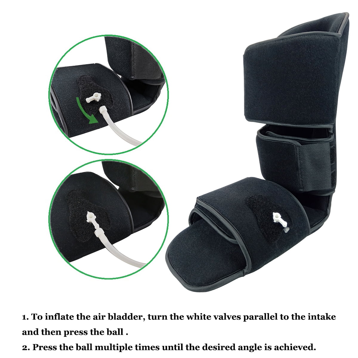 Buy Orthomen Plantar Fasciitis Night Splint with Pneumatic - 90 Degree ...