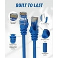 Ultra Clarity CAT6 Ethernet Cable 20ft, High-Speed RJ45 LAN Network ...