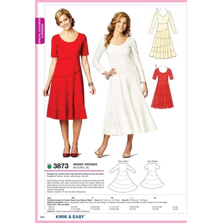 Dresses-XS-S-M-L-XL -*SEWING PATTERN* - Walmart.ca