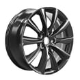 Tesla Styled Wheels 22x10 Black Auto Rim (1pc): Premium Aluminum ...