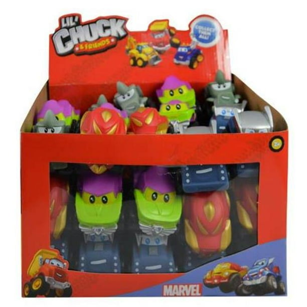 Chuck & Friends Lil' Chuck Mini Marvel Vehicles, 135 Pack - Walmart.com ...