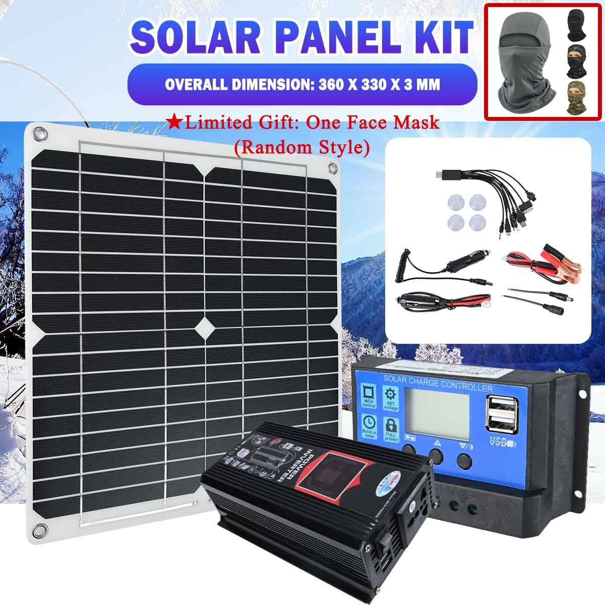 Click here for Alltimes 6000w Complete Solar Panel Kit  200w Sola... prices