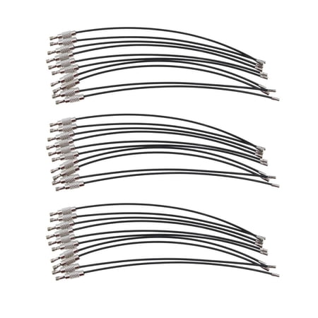 loop luggage tag loops stainless wire black | Walmart Canada