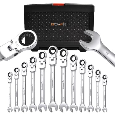 ABN SAE Wrenches Set - 16 Piece Combination Wrenches Set Standard with ...