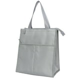 Mainstays Reusable Polyester Adult Lunch Bag, Grey - Walmart.com