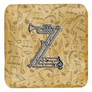 Letter M Musical Instrument Alphabet Foam Coasters, Set Of 4 - Walmart.com