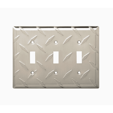 DEN Switch Plate Tags Cast Brass Traditional Engraved Wall Light Switch ...