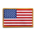 American Flag Patch - Officially Licensed, Embroidered Iron-on/Sew-on ...