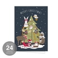 All Together Unique Christmas Note Cards, Blank Inside, 25 Pack with ...